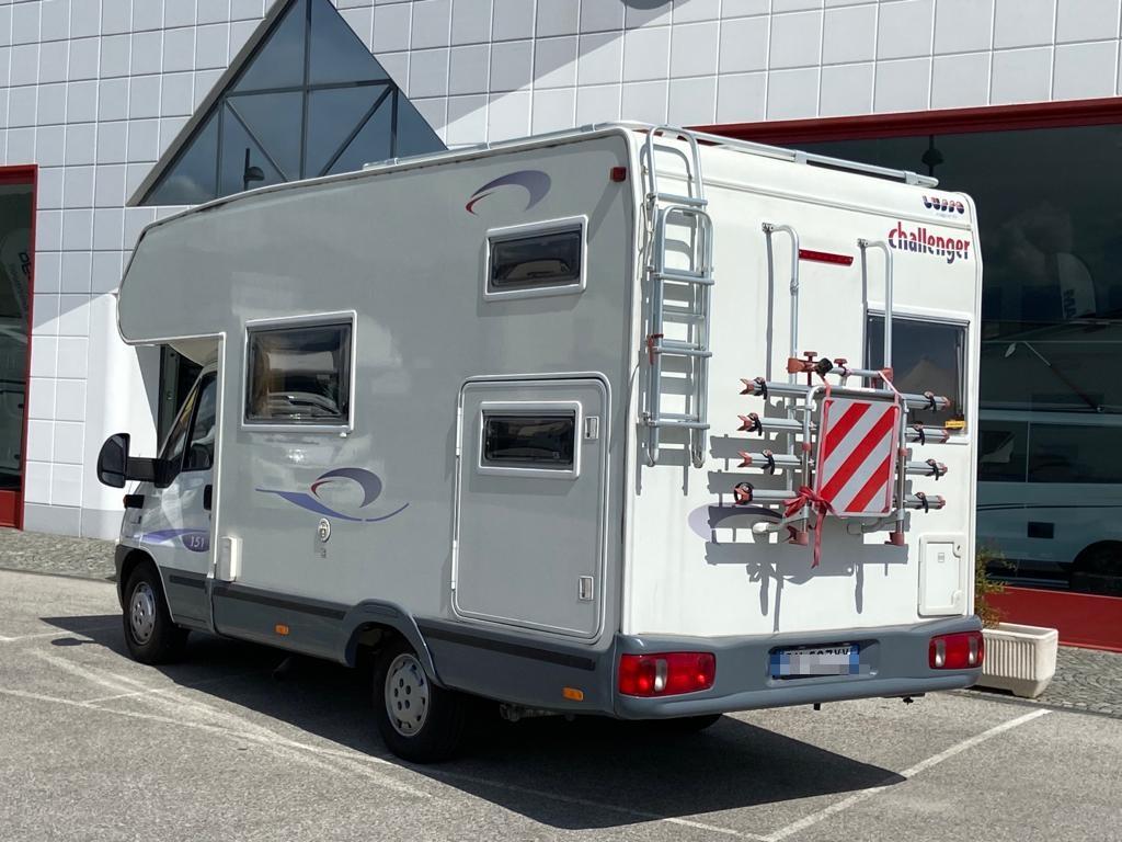 Camper Usato Mansardato Challenger 151 2002 Lusso Caravan S. Rocco ...