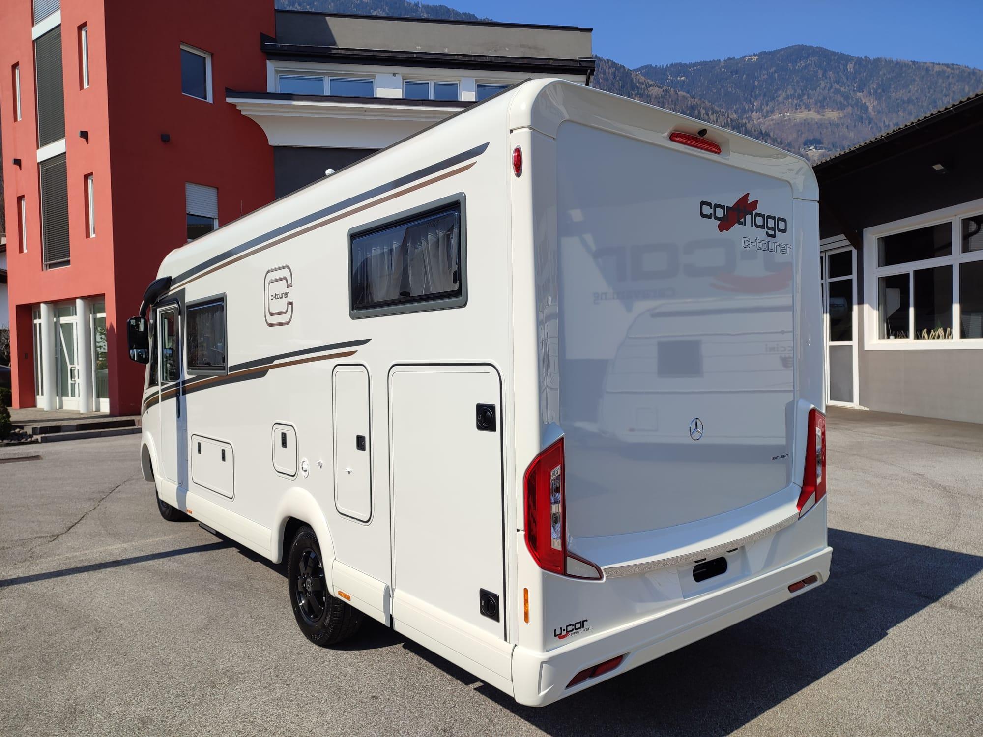 Camper Nuovo Motorhome Carthago c-tourer I 143 LE Mercedes-Benz (in ...