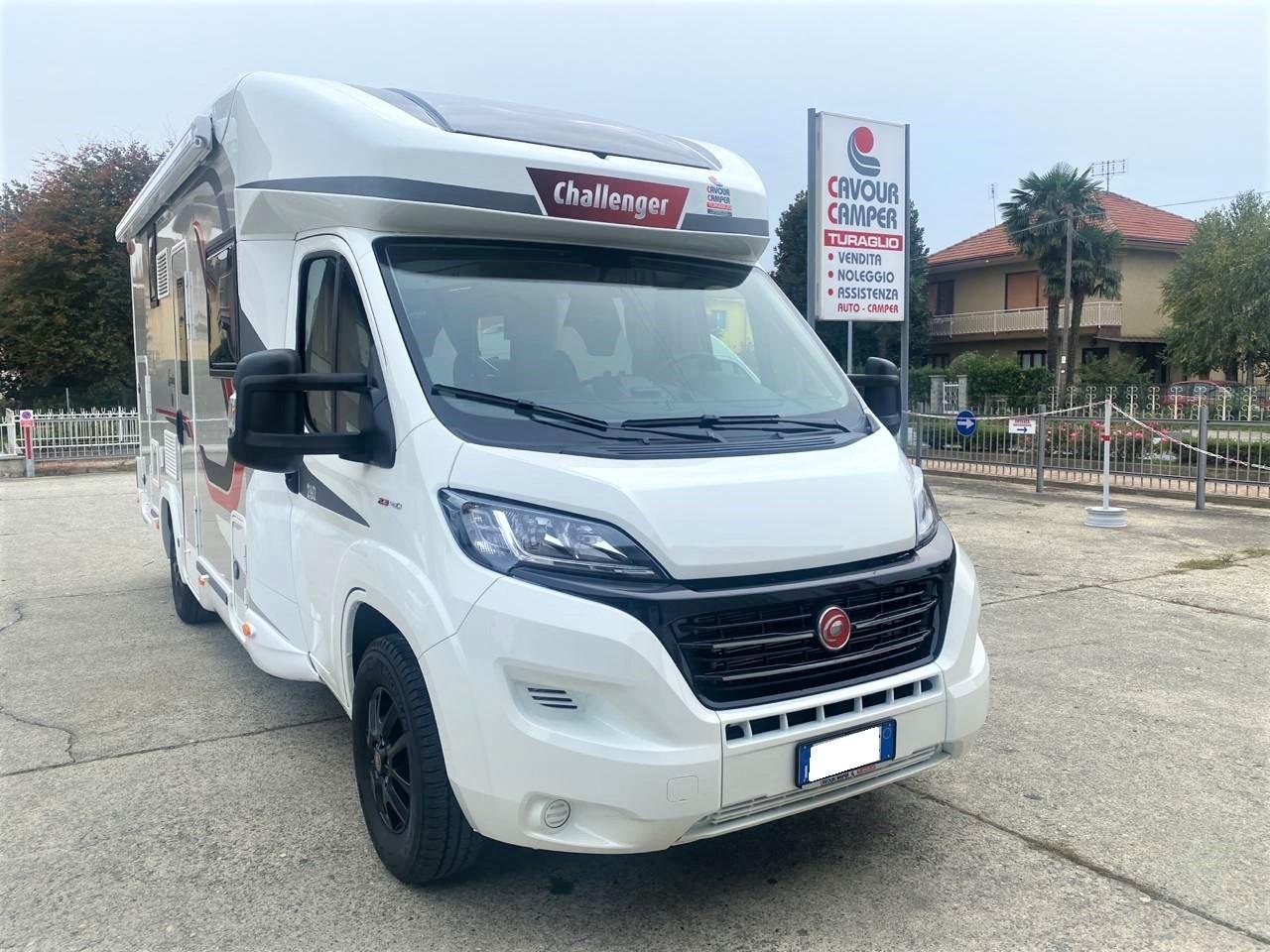 Camper Usato Semintegrale Challenger 260 Grafite Vip 2021 Cavour Camper ...