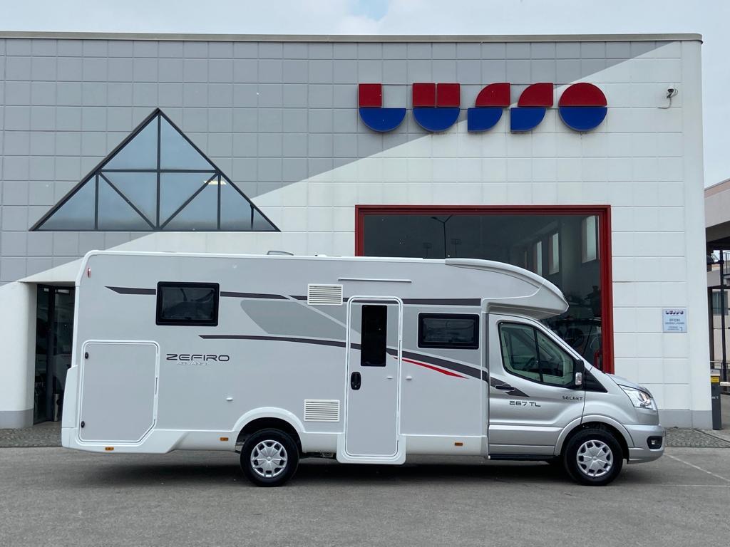 Camper Nuovo Semintegrale Roller Team Zefiro Advance 267 TL 2023 Lusso ...