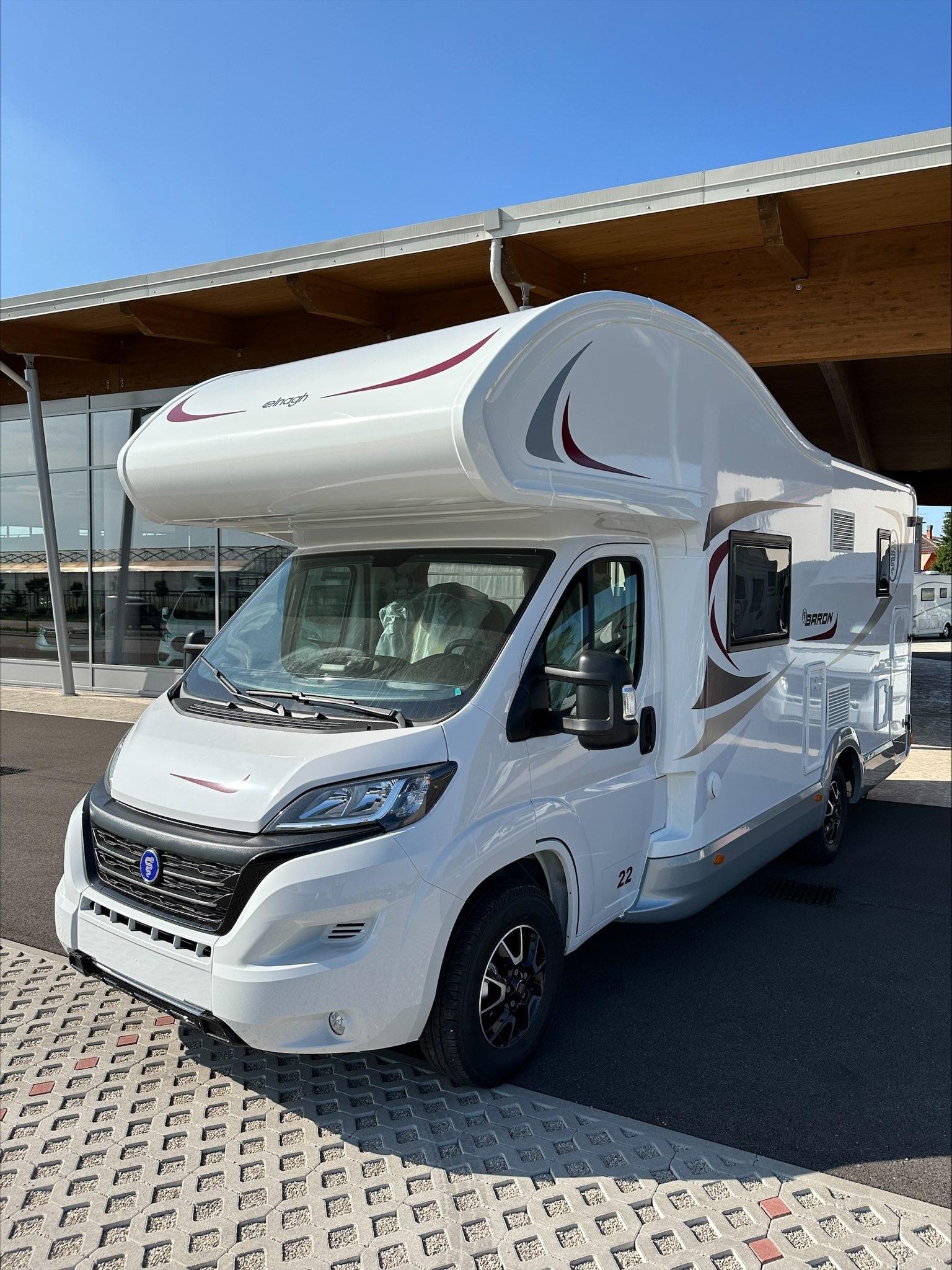 Camper Nuovo Mansardato Elnagh BARON 22 Guglielmi Autocaravan Lonigo ...