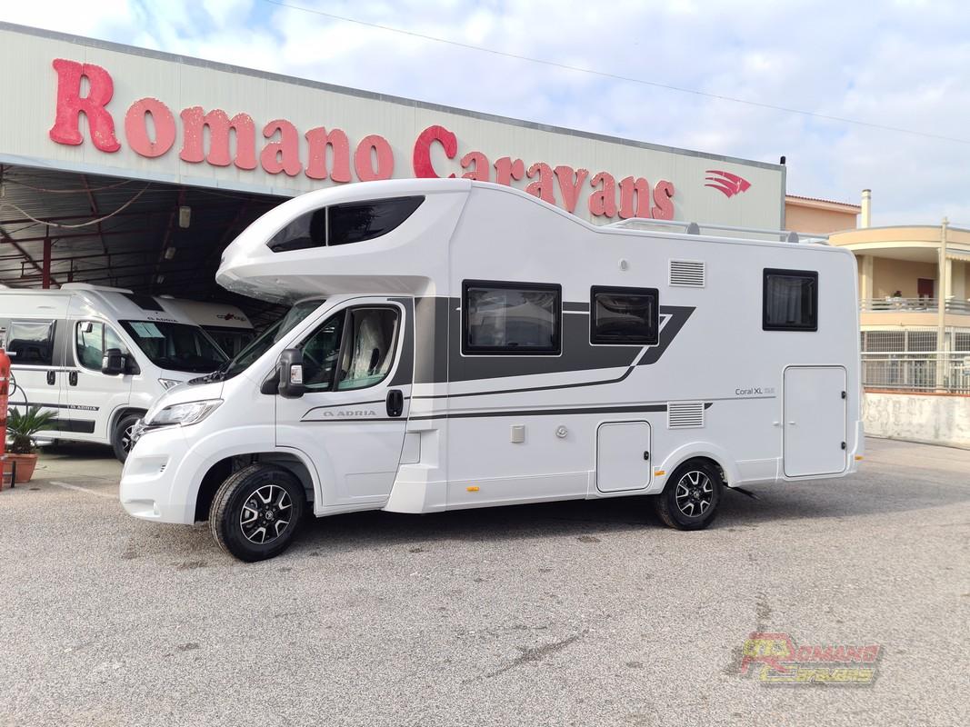 Camper Nuovo Mansardato Adria Coral XL Axess 650 SP 2023 Romano Caravans Sant'Anastasia ...