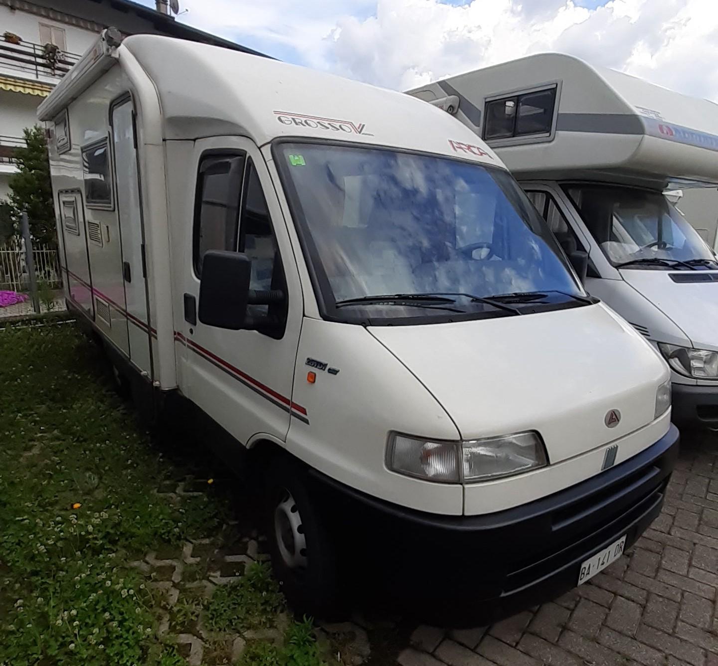 Camper Usato Semintegrale Arca Arcadia 3.7 1998 Dema Camper Bollengo ...