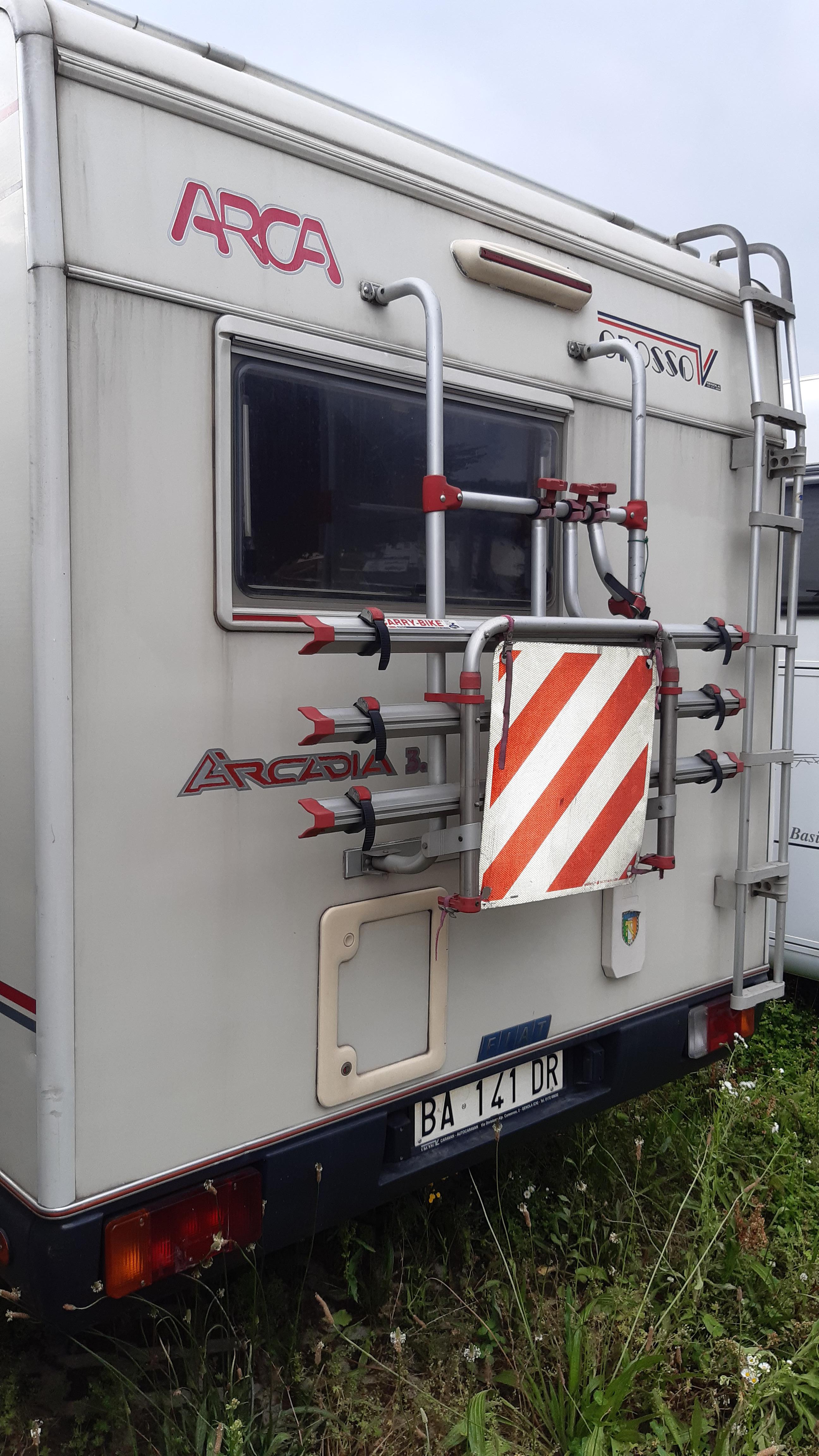 Camper Usato Semintegrale Arca Arcadia 3.7 1998 Dema Camper Bollengo ...