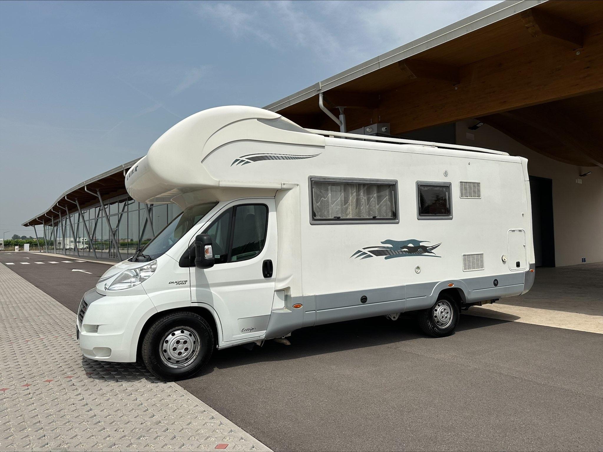 Camper Usato Mansardato Laika ECOVIP 1 2007 Guglielmi Autocaravan ...