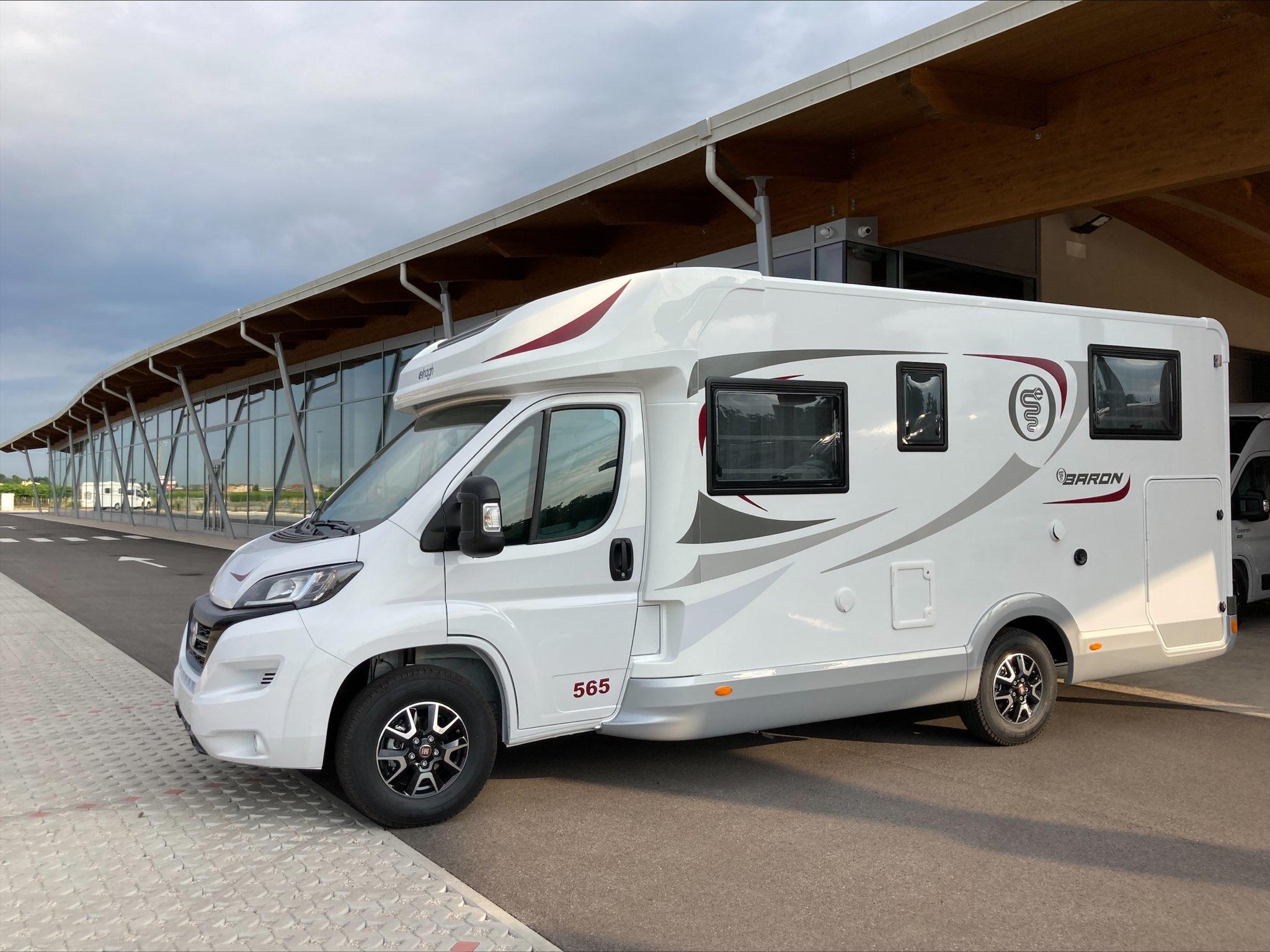 Camper Nuovo Semintegrale Elnagh BARON 565 Guglielmi Autocaravan Lonigo ...