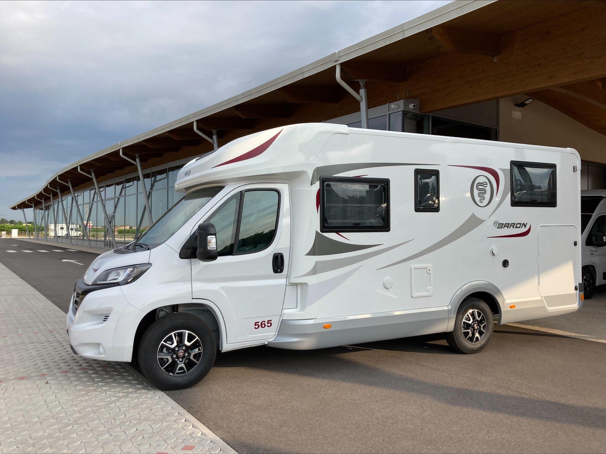 Camper Nuovo Semintegrale Elnagh BARON 565 Guglielmi Autocaravan Lonigo ...