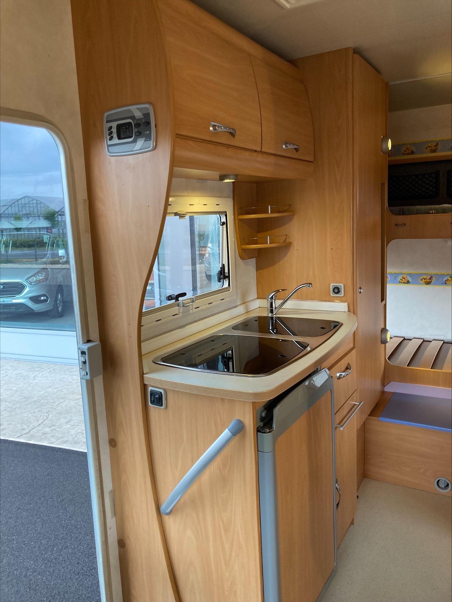 Camper Usato Mansardato Chausson WELCOME 8 2004 Guglielmi Autocaravan ...