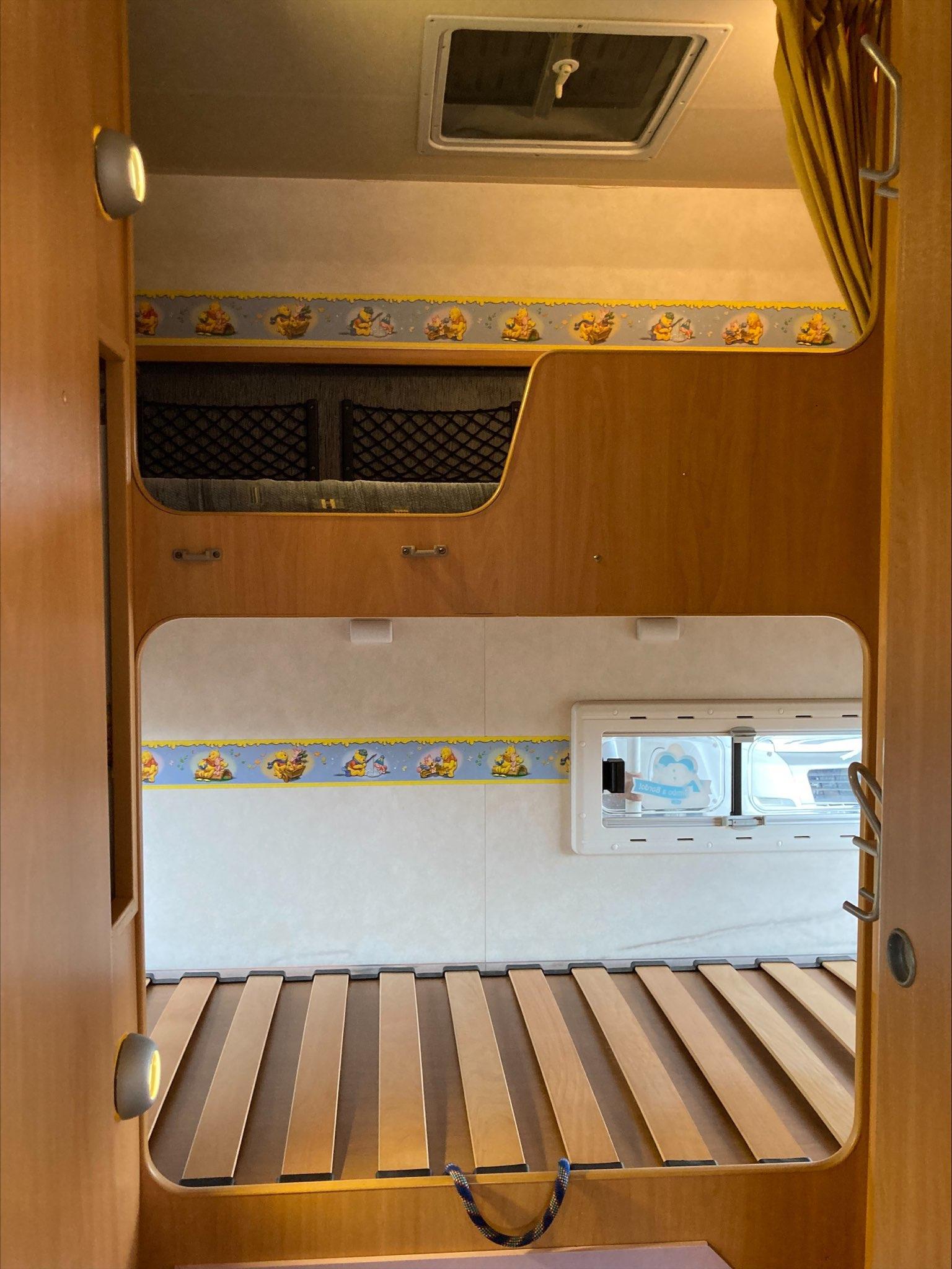 Camper Usato Mansardato Chausson WELCOME 8 2004 Guglielmi Autocaravan ...