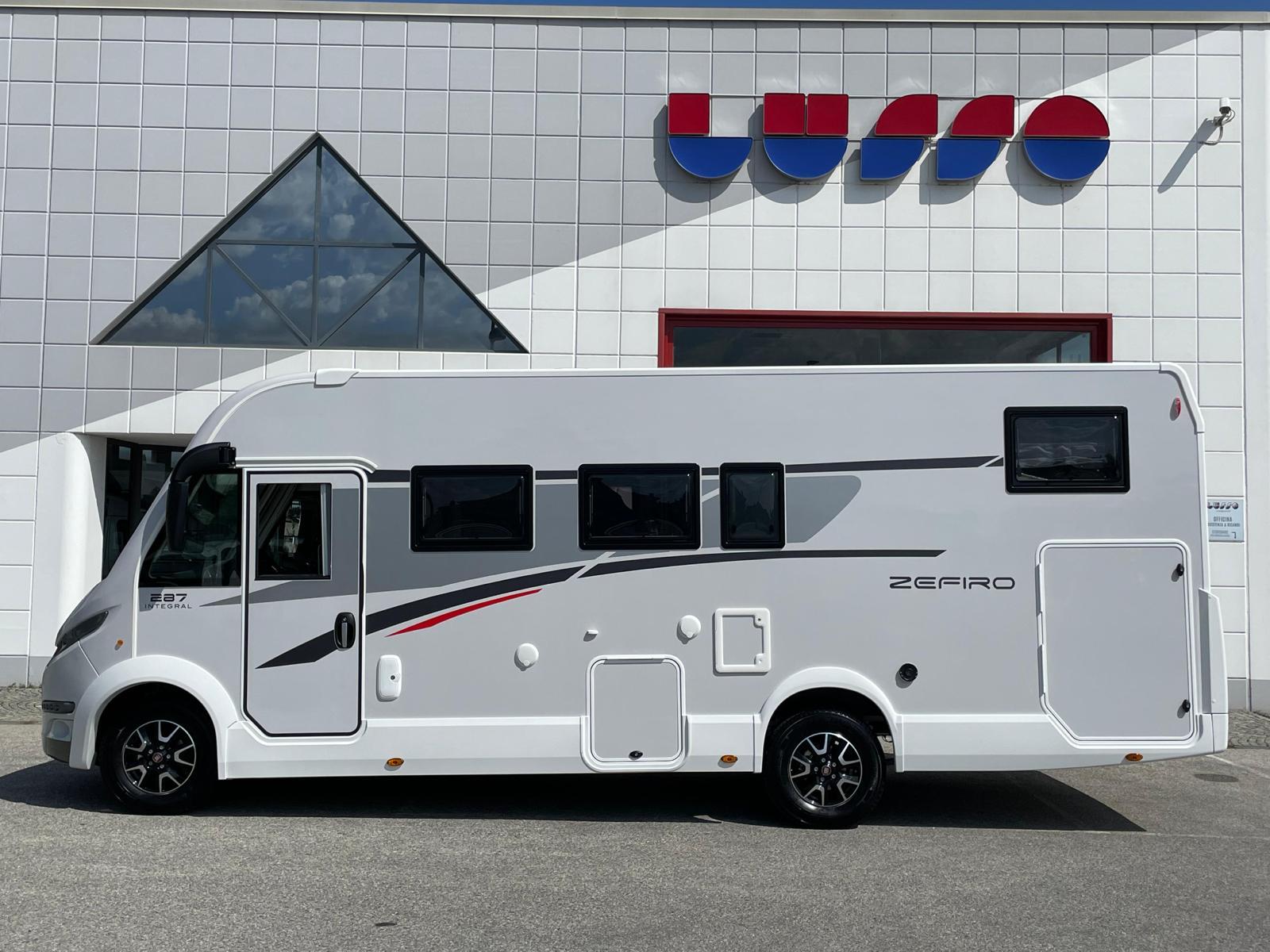 Camper Nuovo Motorhome Roller Team Zefiro 287 Integral 2024 Lusso ...