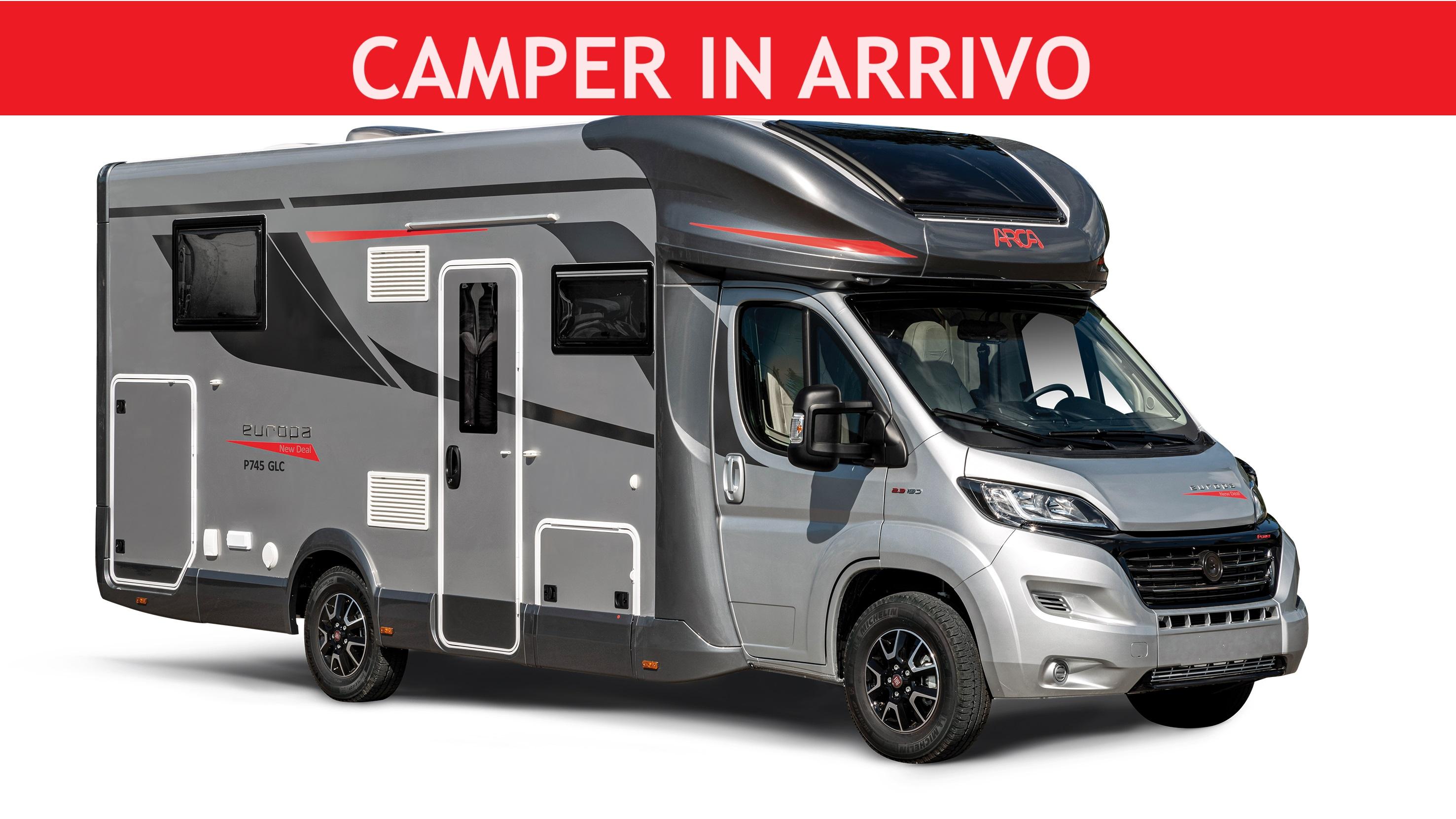 Camper Nuovo Semintegrale Arca EUROPA P 745 GLG Coinova Silvano d'Orba ...