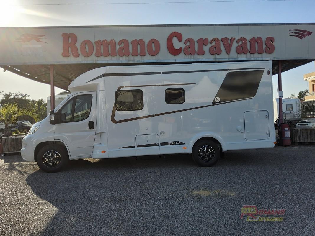 Camper Nuovo Semintegrale Etrusco T 6900 DB 2024 Romano Caravans Sant ...