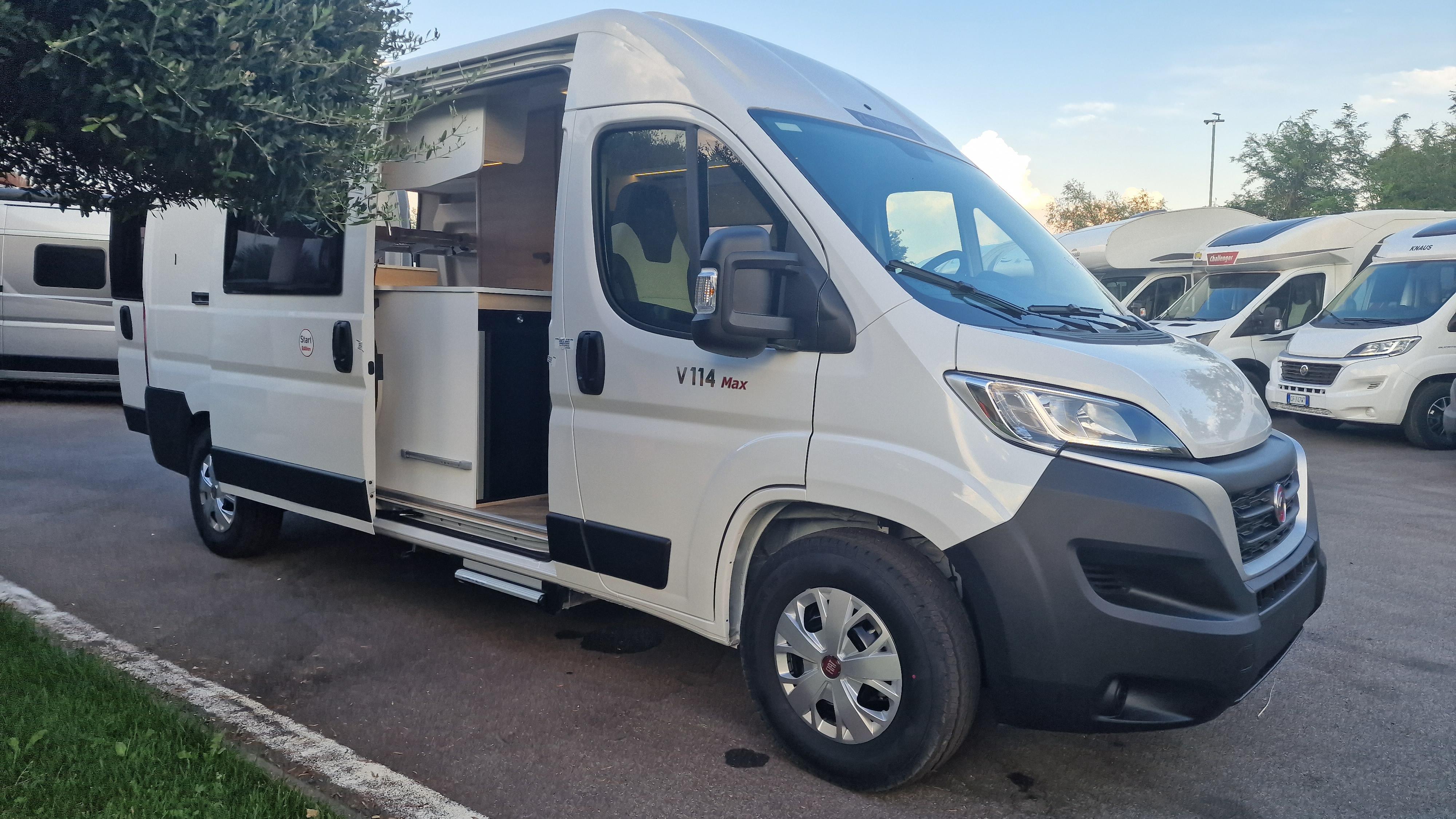 Camper Nuovo Van, furgonato Challenger V114 MAX Start Edition 2024 ...