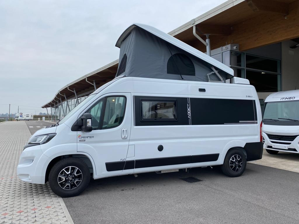 Camper Usato Van, furgonato Dreamer D55 UP 2023 Guglielmi Autocaravan ...