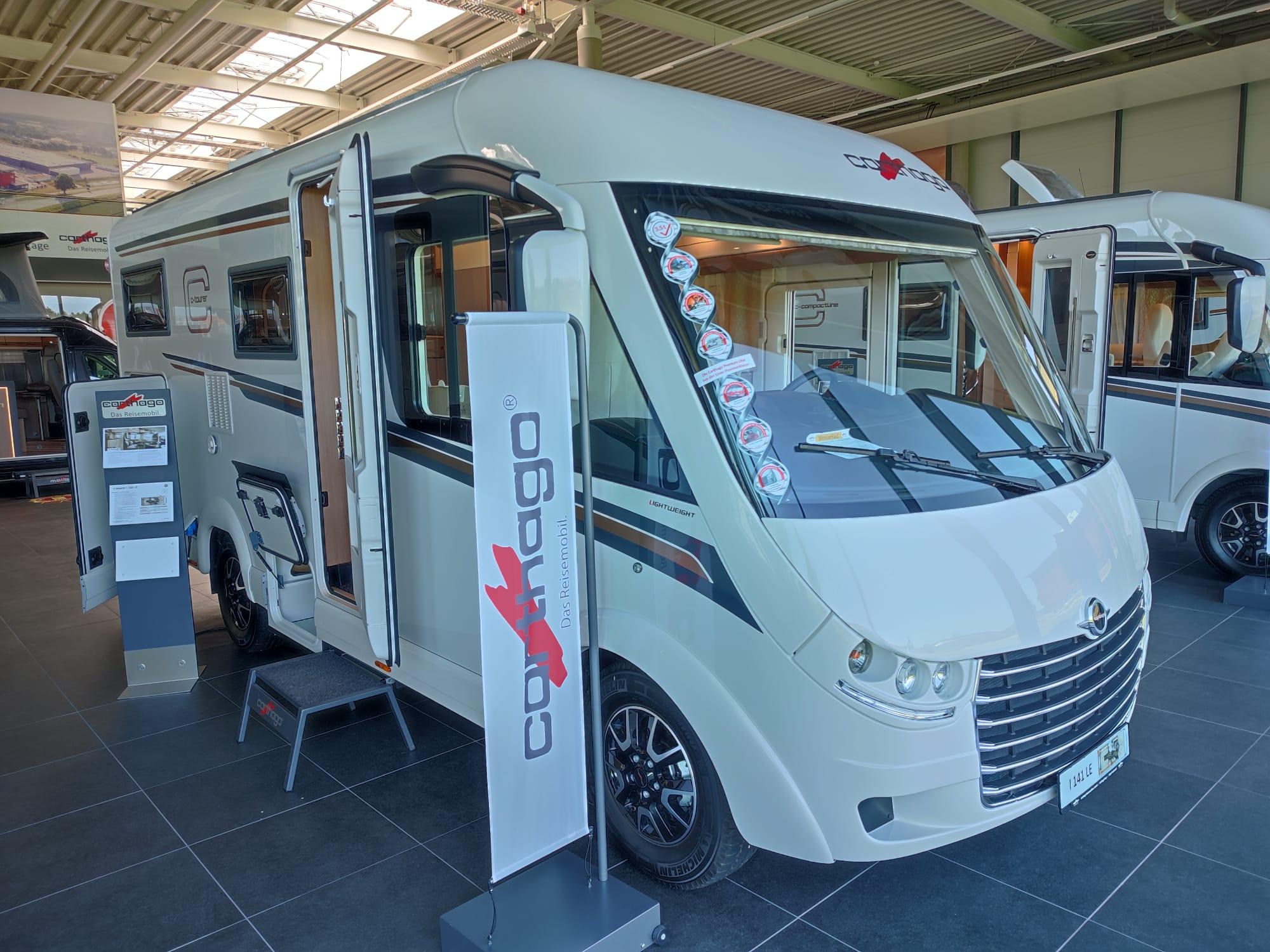 Camper Nuovo Motorhome Carthago c-tourer I 141 LE con cambio automatico ...