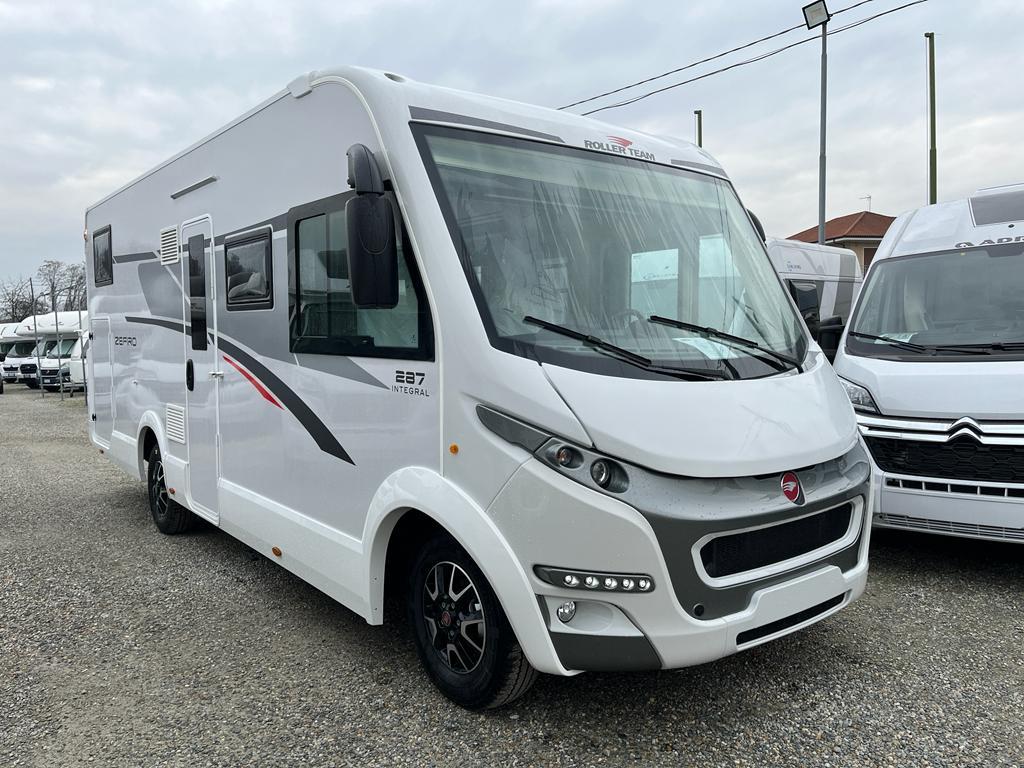 Camper Nuovo Motorhome Roller Team ZEFIRO 287 INTEGRAL 2024 Camping ...