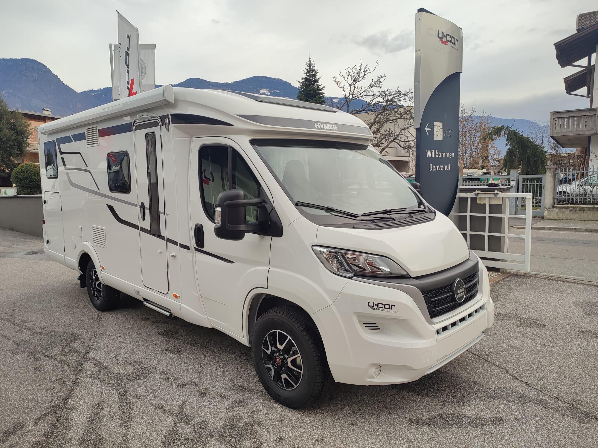 Camper Usato Semintegrale Hymer Exsis T 580 Pure 2024 u-car caravaning ...