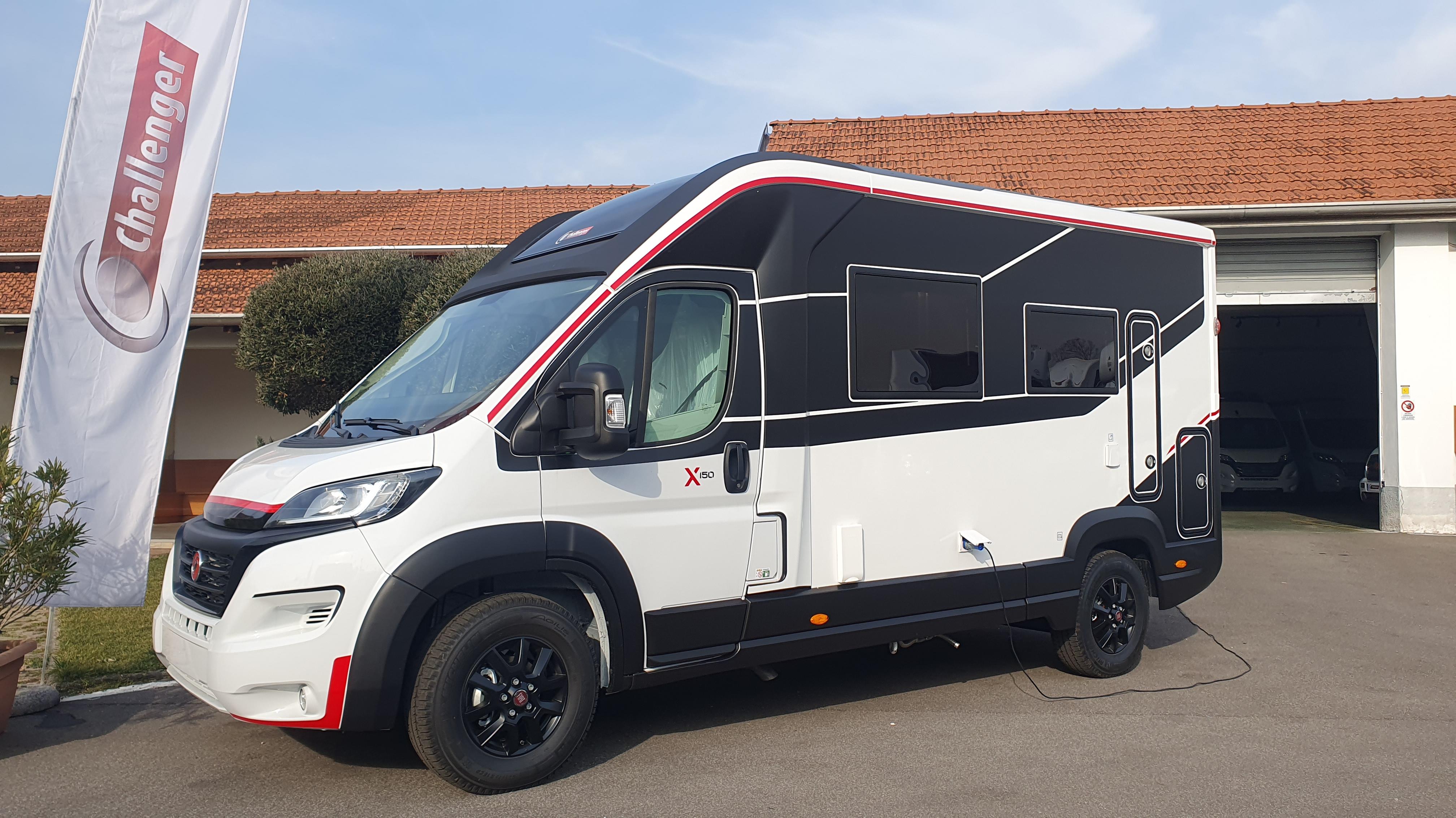 Camper Nuovo Semintegrale Challenger X150 Open Edition 2023 2024 ...