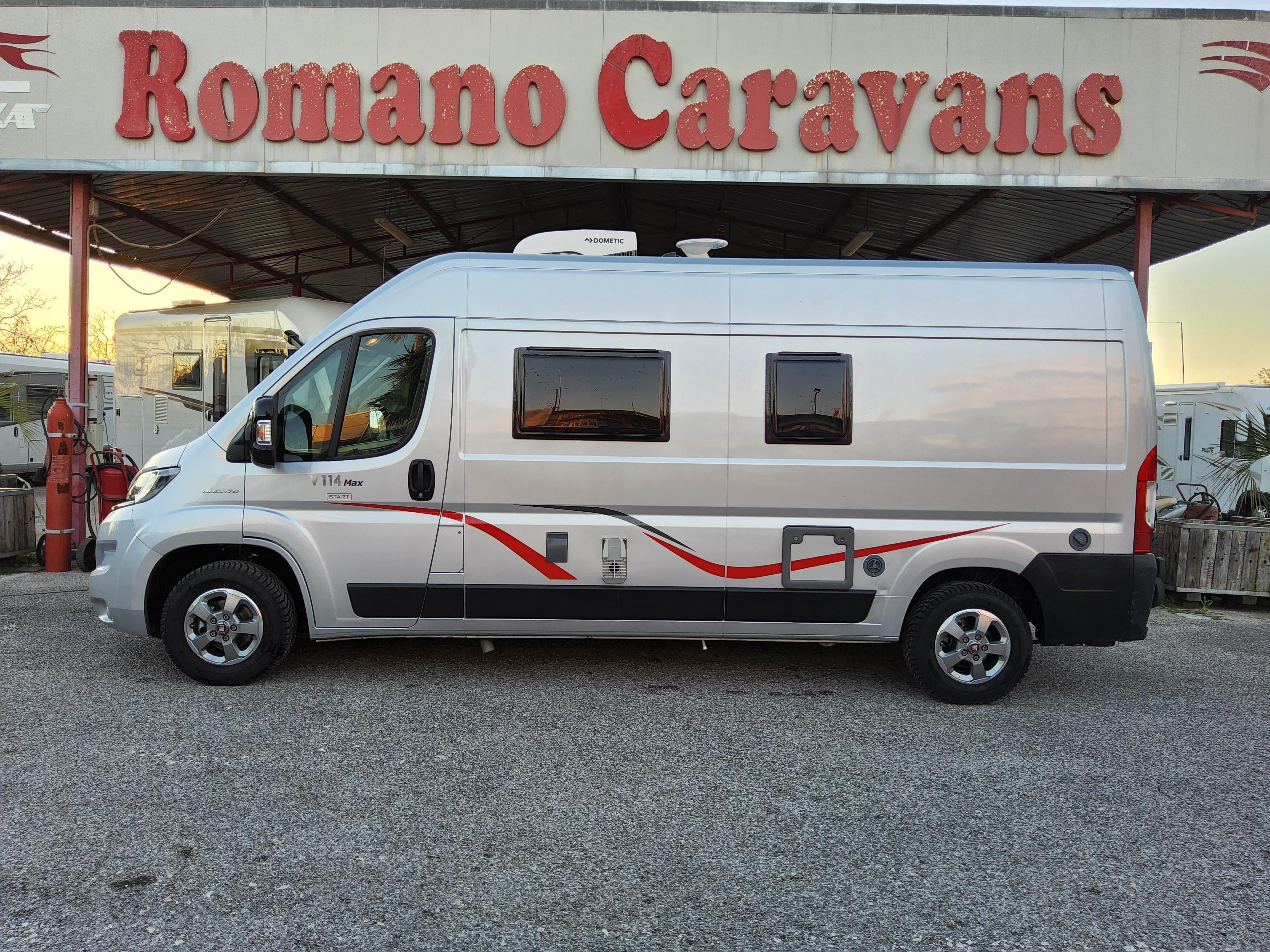 Camper Usato Van, furgonato Challenger Vans V 114 Max 2018 Romano ...