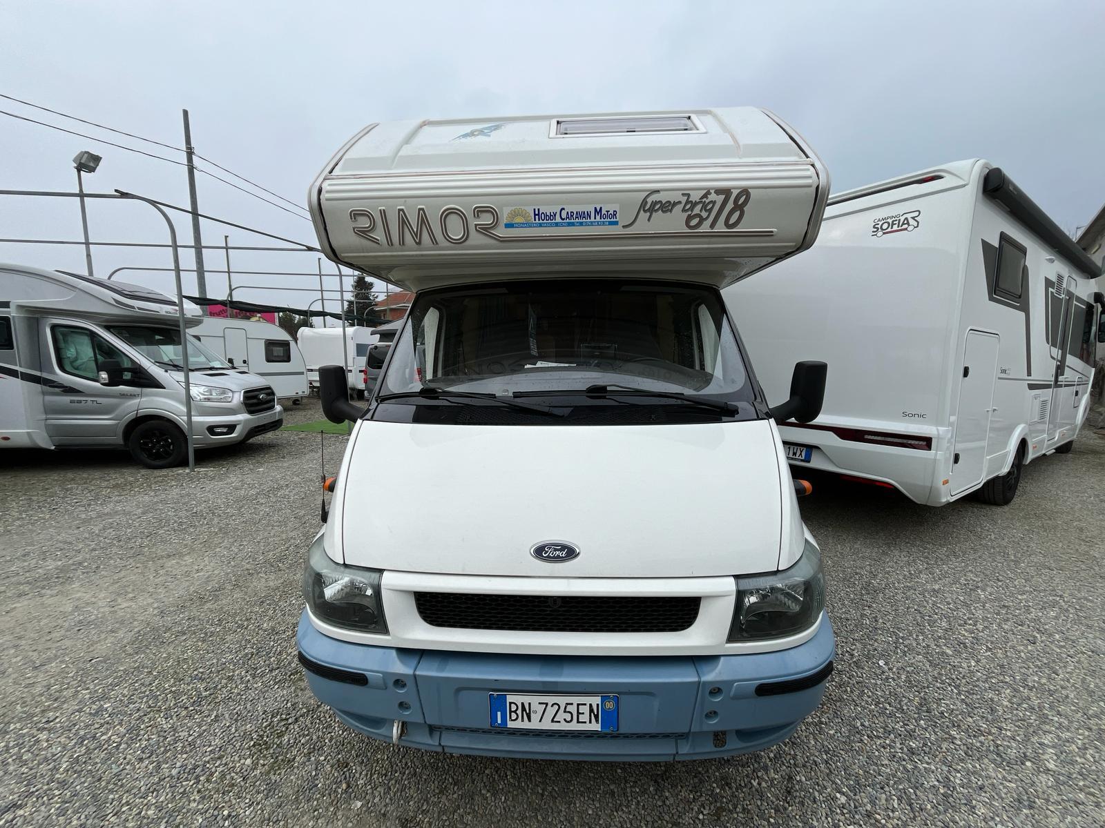 Camper Usato Mansardato Rimor SUPERBRIG 678 2000 Camping Sofia Torino ...