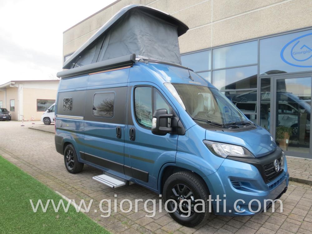 Camper Nuovo Van, furgonato Hymer FREE 540 BLUE EVOLUTION CON TETTO A ...