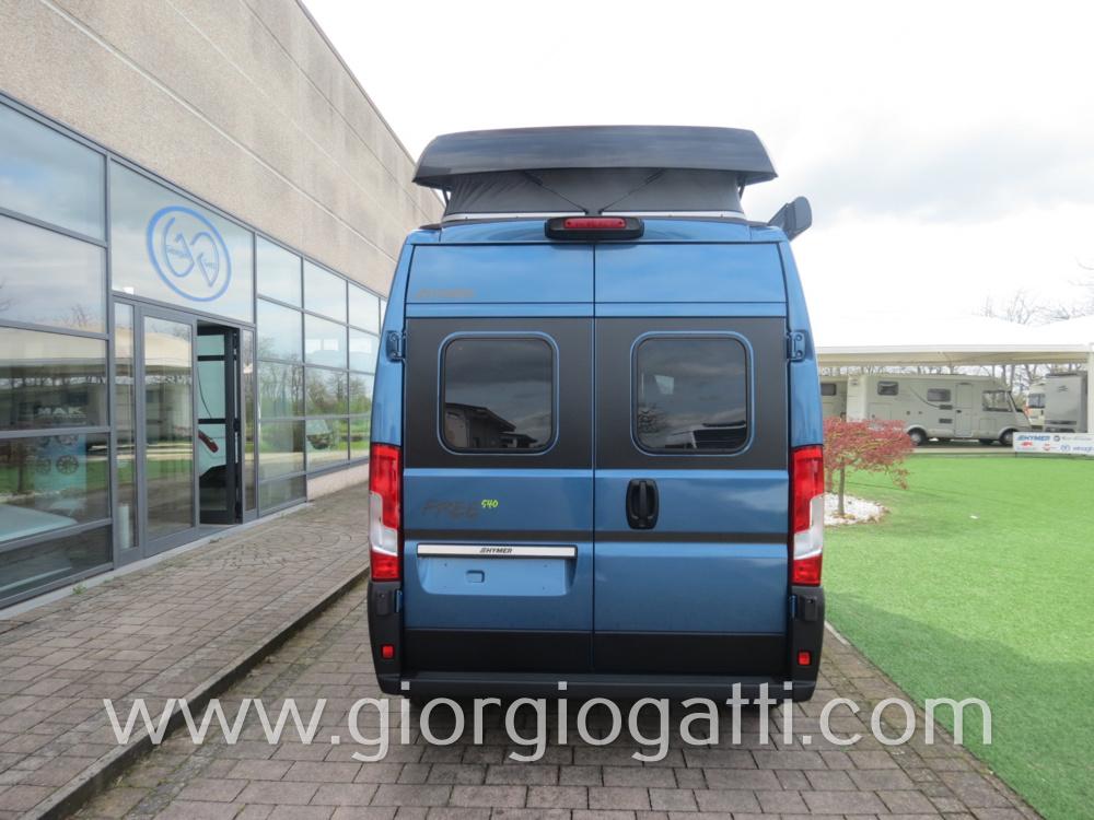 Camper Nuovo Van, furgonato Hymer FREE 540 BLUE EVOLUTION CON TETTO A ...