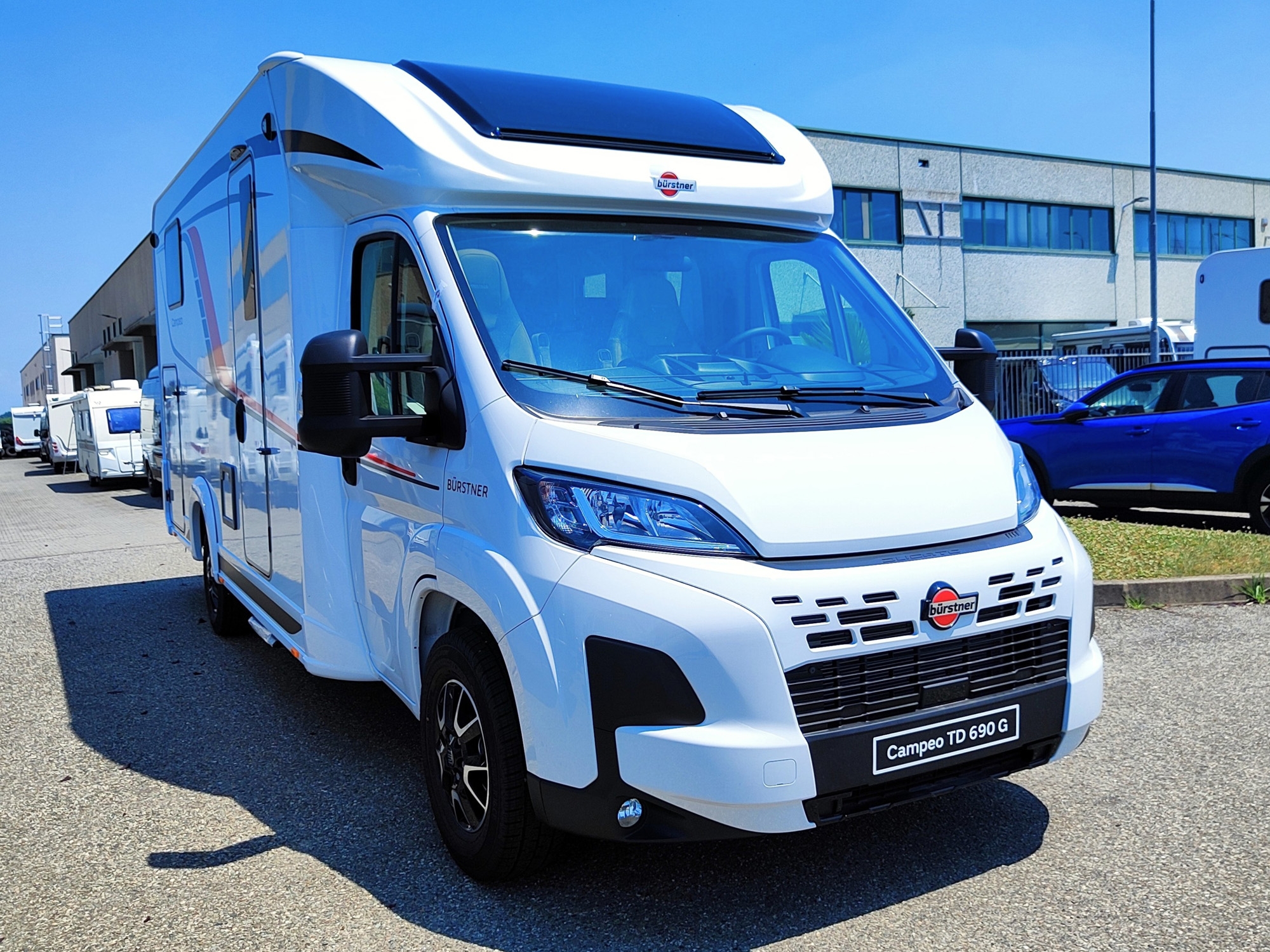 Camper Nuovo Semintegrale Bürstner Campeo TD 690 G 2025 VR Camper ...