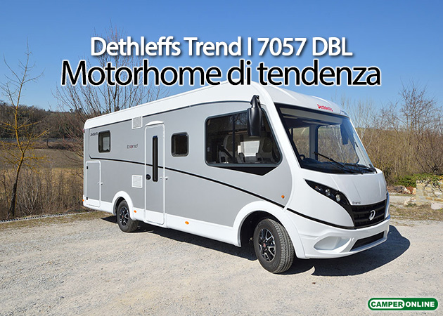 Dethleffs Trend I 7057 DBL: motorhome di tendenza | CamperOnLine