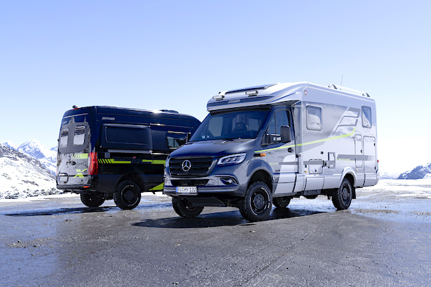 Hymer presenta i modelli CrossOver Edition 4x4 | CamperOnLine