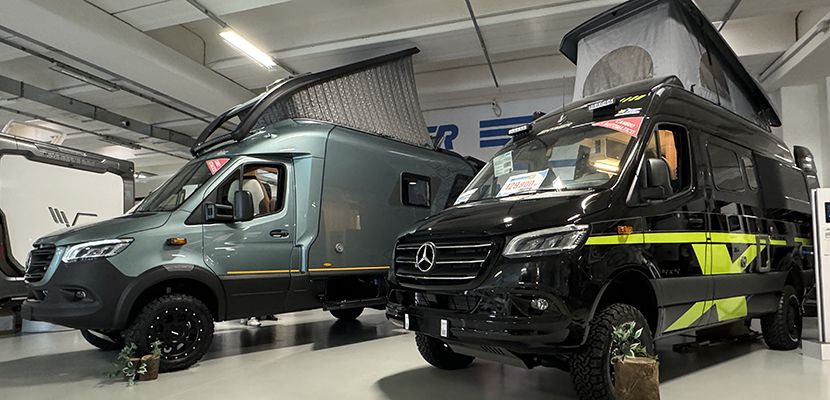 Camping Sport Magenta presenta due “super-camper” 4x4 | CamperOnLine