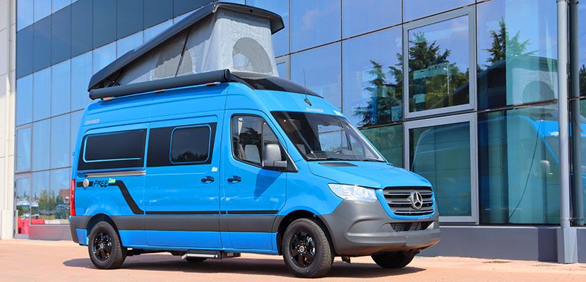 Le Prove di CamperOnLine: Hymer Free S 600 Blue Evolution | CamperOnLine