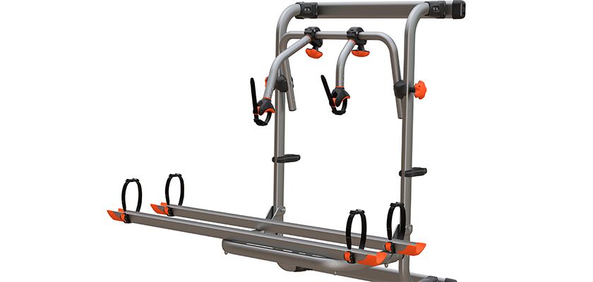 R-Bike, il rivoluzionario portabici Lippert, si trasforma nel portasci ...