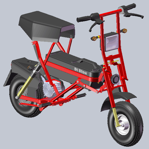 Ciclomotore elettrico pieghevole Di Blasi: | CamperOnLine