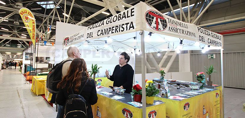 Toninelli Assicurazioni a Liberamente, in fiera a Bologna | CamperOnLine